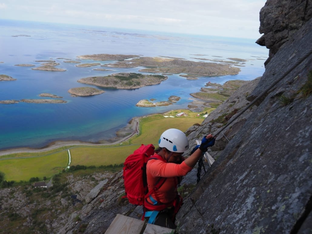 Via Ferrata på Vega | Ravnfloget